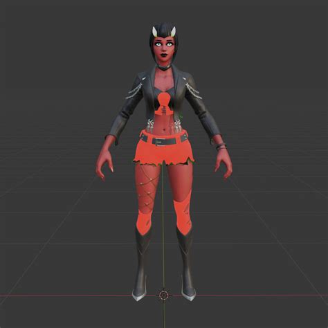Malice Fortnite 3d Model By Catarifrangente