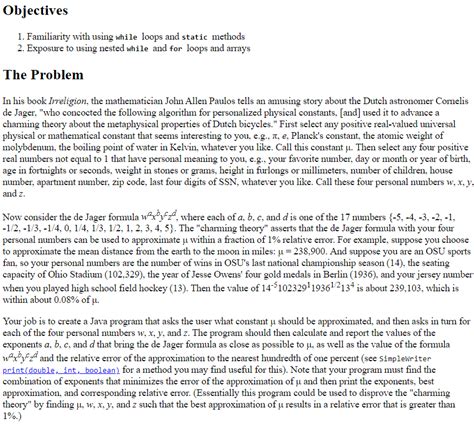 Solved Objectives 1 Familiarity With Using While Loops And