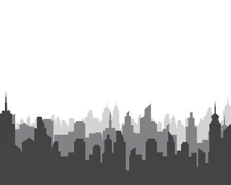Premium Vector City Skyline Vector Illustration