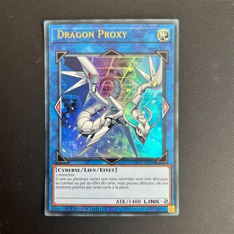 Carte Yu Gi Oh Ultra Rare Dragon Proxy Ct14 Fr003 Ebay