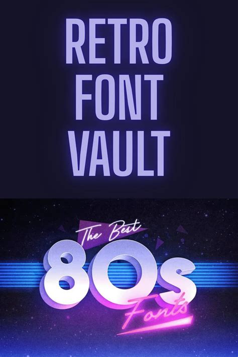 The Best 80s Fonts From Neon Glow To Retro Flow Youworkforthem