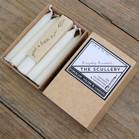 Box Of Mini Candles And Holder Closet And Botts