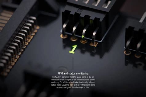 Noctua Fan Hub 8 Port Pwm With Sata Power 5v 12v Na Fh1 English