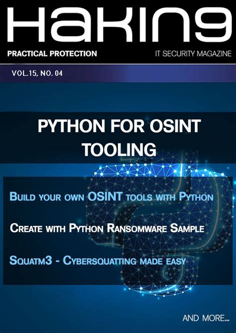 Hakin9 Magazine On Linkedin Python For Osint Tooling Hakin9 It Security Magazine