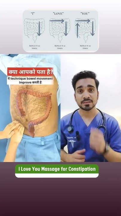 I Love You Massage For Constipation Youtube