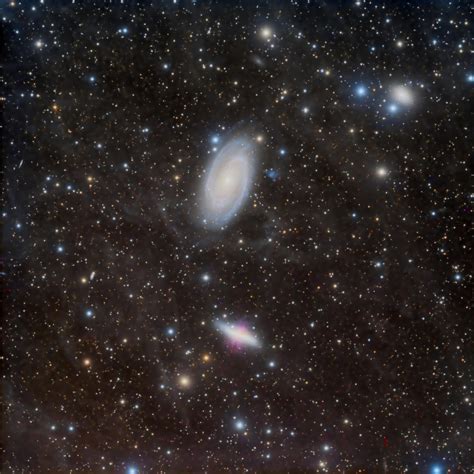 M81 Group In Ursa Major See The Glory