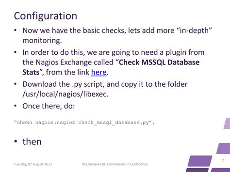 monitoring microsoft sql server 2008 with opsview ppt