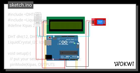 SENSOR DHT BY MZH Wokwi ESP STM Arduino Simulator
