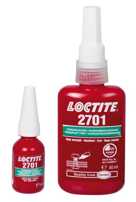 Loctite 2701 Maximum Strength Thread Locking Content 10 Ml Actual
