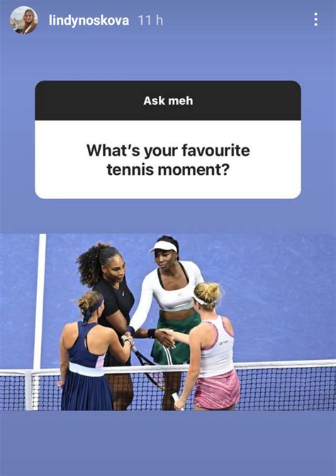 Serena Williams Over Big 3 Czech Republic Rising Star Linda Noskova