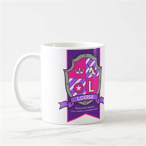 Ksenia Letter K Crest Pink Unicorn Name Meaning Artofit