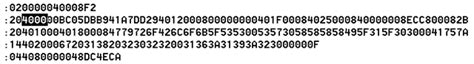 tms320f28379d the conversion hex file to bin c2000 microcontrollers