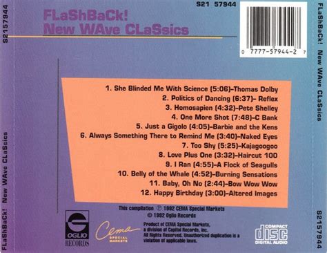 Flashback New Wave Classics Neverdiemedia