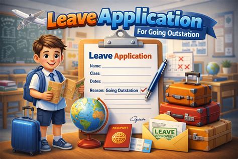 4 Leave Application For Going Out Of Station Format Samples 2026