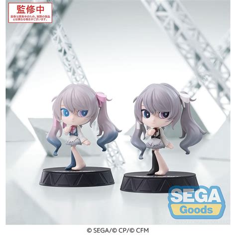 Vocaloid Hatsune Miku Colorful Stage Empty Sekai Miku Figures Set Of 2