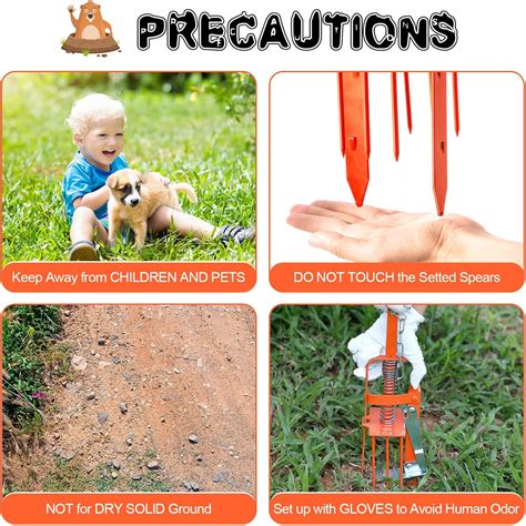 Qualirey 3 Pcs Mole Trap For Lawns Spear Style Mole India Ubuy