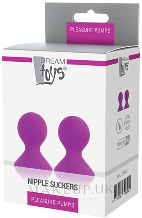 Dream Toys Pleasure Pumps Nipple Suckers Pink Nipple Suction Cup Set