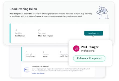 Reference Checking Software Module Talos Ats