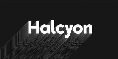 Halcyon Fonts By Wondermake