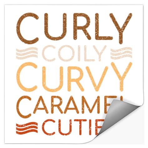 Curly Coily Curvy Caramel Cutie Melanin Lives Sold By Marion Gargoyle