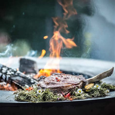 Grillplaat Cookking Voor Vuurschaal 82 Cm De 1 In Binnen