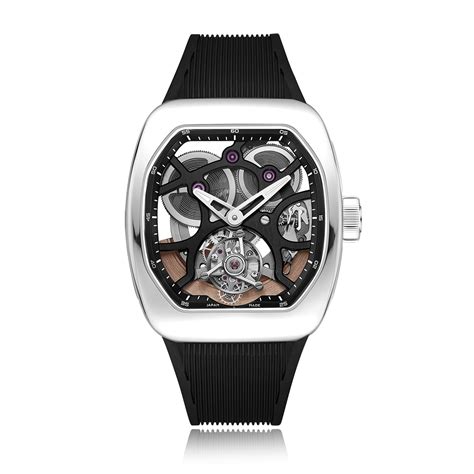 New Zeroo T9 01 Ufo Skeleton Automatic Tourbillon Zeroo Time Co