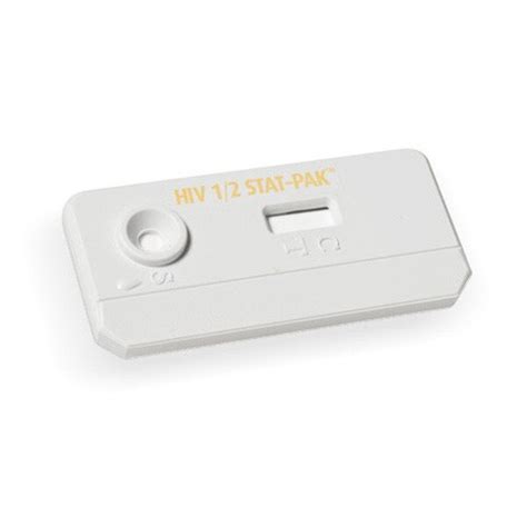 Stat Pak Hiv 12 Test Kit 20 Count Ea Medstat