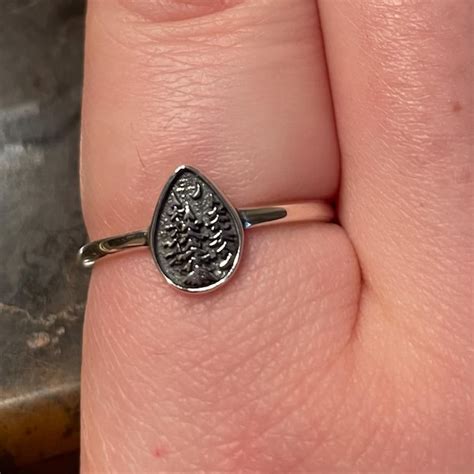 Tree Ring Forest Ring Pine Tree Ring Forest Dweller Forest Jewelry