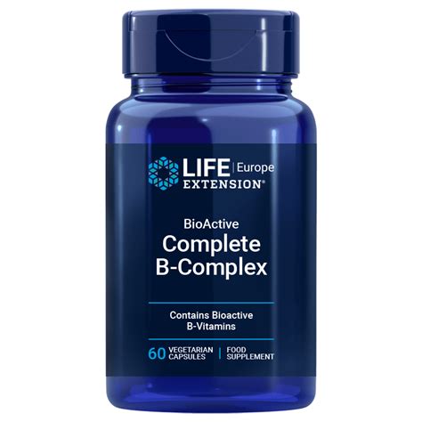 Life Extension Bioactive Complete B Complex 60 Vcapsules Revital