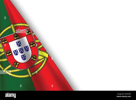 Portugal Flag With Original Color Stock Vector Image And Art Alamy