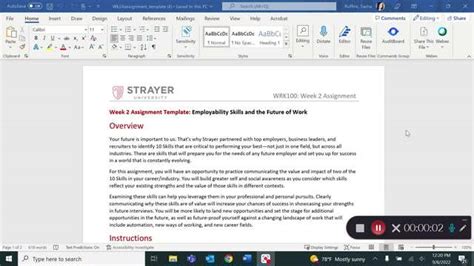 Week 2 Assignment Walkthrough 1228