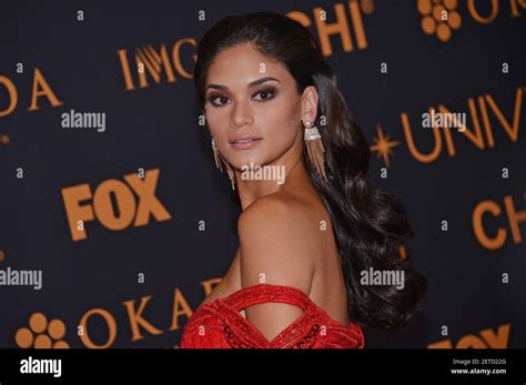 Miss Universe 2015 Pia Wurtzbach Arrives At The 65th Miss Universe Red