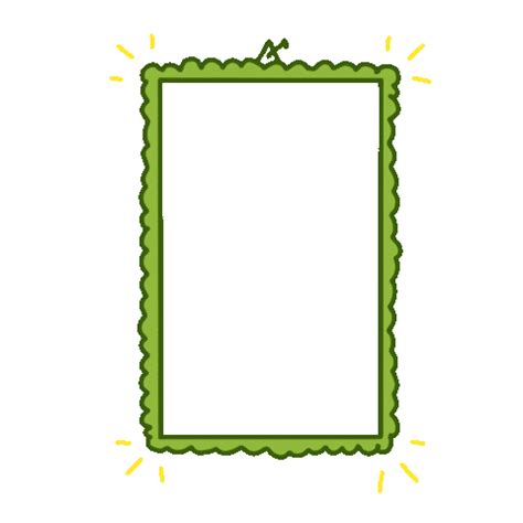 Artwork Frame Sticker For Ios And Android Giphy