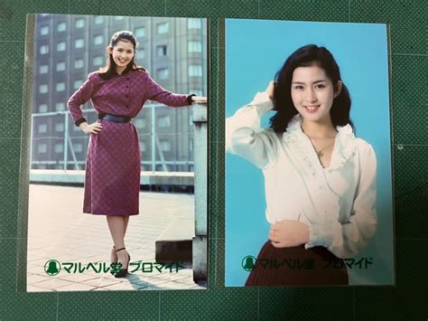 Yahooオークション 【レア】古手川祐子 マルベル堂プロマイド写真2