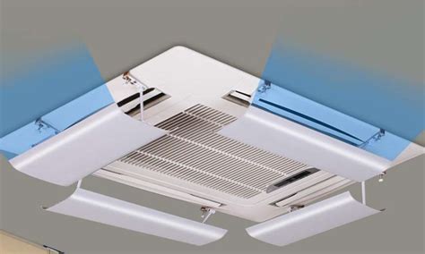 Air Diverter For Ceiling Cassette Air Conditionervent Air Deflector