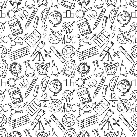 Science Doodle Background Vector Art Icons And Graphics For Free Download