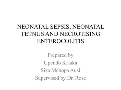 March Updated Neonatal Sepsis Pdf