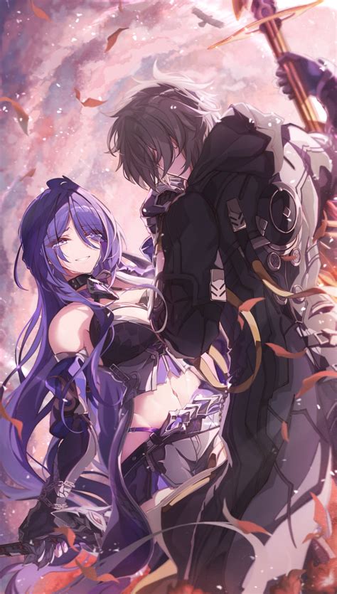 Trailblazer Acheron And Caelus Honkai And 1 More Drawn By Blitz