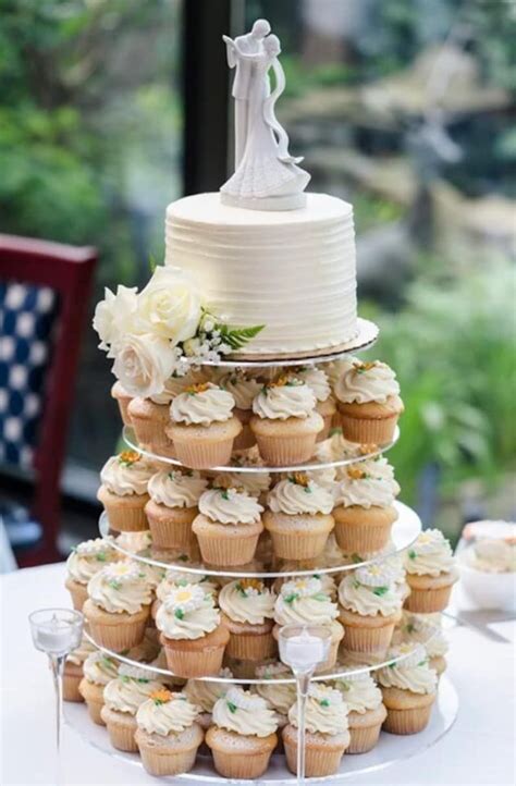 Cupcake And Cake Stand 6 5 Or 4 Tier Large Cupcake Tower Display Round Cupcake Holder Acrylic