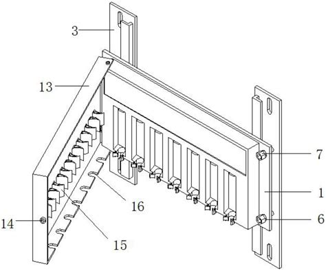 一种用于光伏发电用多功能控制装置的线缆固定结构的制作方法