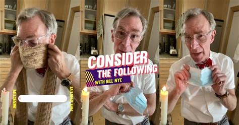 Bill Nye Says You Should Wear A Mask In New Viral Tiktok Video