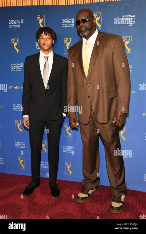 New York Usa 22nd May 2023 Shaqir Oneal And Shaquille Oneal