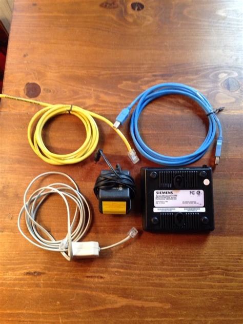Windstream 4200 Dsl Adsl Modem Usb Ethernet Broadband Siemens Internet