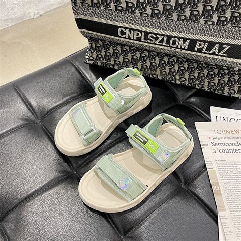 大童涼鞋 女童涼鞋 兒童涼鞋 童涼鞋 中大童12少女孩13初中小學生15歲平底時尚韓版防滑沙灘運動涼鞋 蝦皮購物