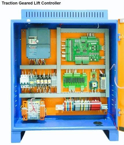 Three Phase Mild Steel Traction Geared Lift Controller At ₹ 20000 In