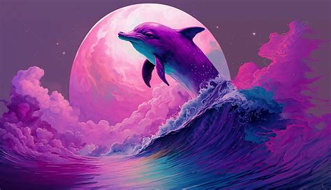 Pink Dolphin Wallpaper