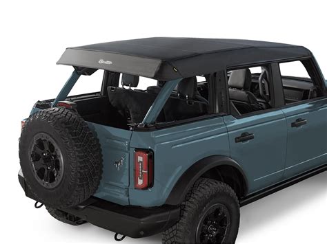 Bronco 4dr 2021 2026 Trektop Soft Vinyl Retractable Top Accessories