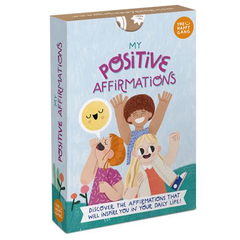 The Happy Gang My Positive Affirmations Flashcards Toy Cave