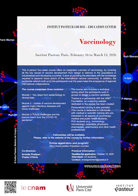 Institut Pasteur Vaccinology Course