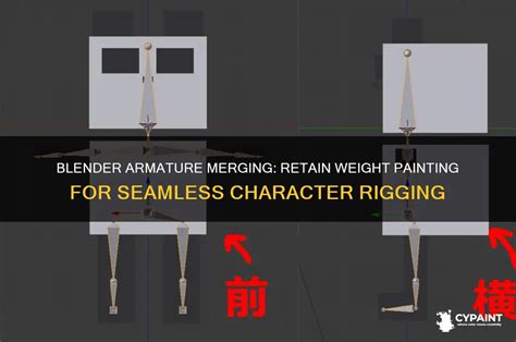 Blender Armature Merging Retain Weight Painting For Seamless Character